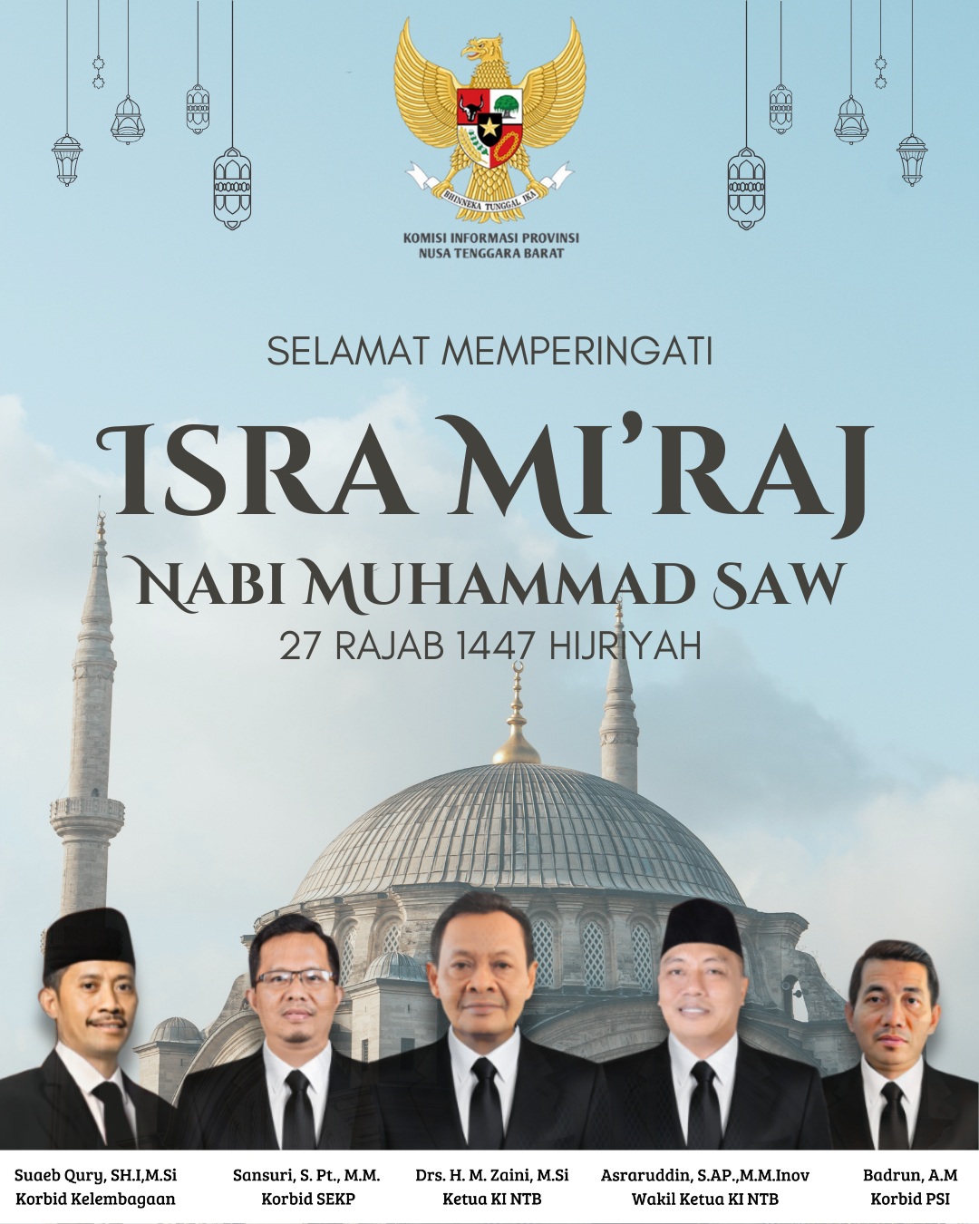 Peringatan Isra Mi’raj Nabi Muhammad SAW 1447 H: Momentum Memperkuat ...